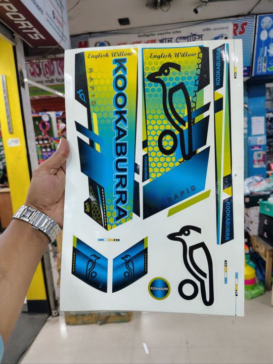 Kookaburra cricket bat stickers | Daraz.com.bd