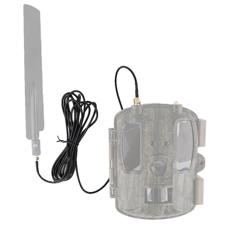 Hunting Camera Antenna Extension Cord SMA Male To Female Bulkhead RG174 ...