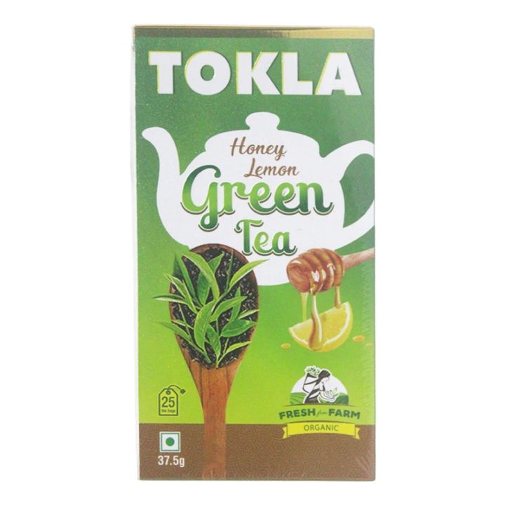 Tokla Honey Lemon Flavor Green Tea 37.5gm | Daraz.com.np