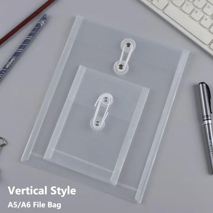 High Quality A5/A6 File Folder Waterproof Transparent Document Folder ...