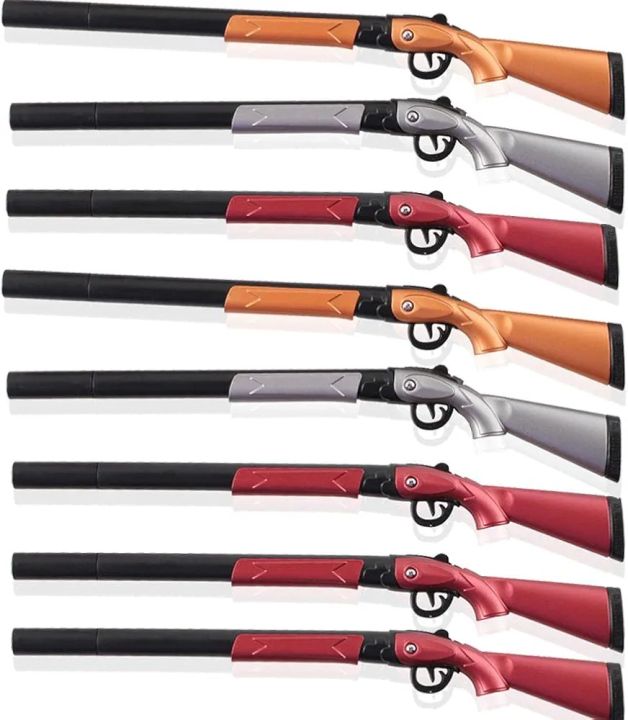 Express Deals Hub:Gun Shaped Ballpoint Pens 0.5mm Medium Tip, Black Ink ...
