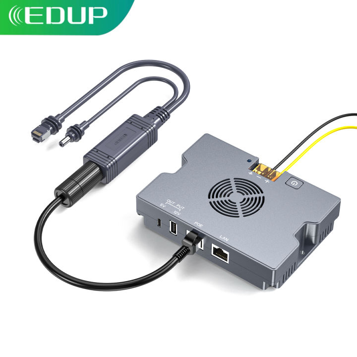 EDUP SK0116+SK0076(MINI) PoE Injector With Starlink Mini Splitter for ...
