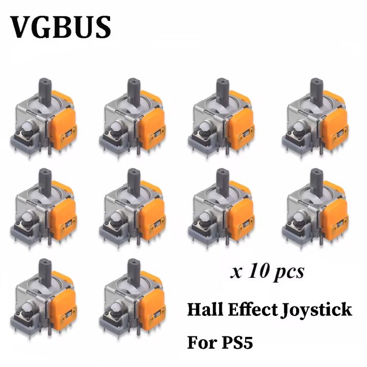10Pcs Replacement Hall Effect Joystick 3D Analog Sensor Thumb Stick ...