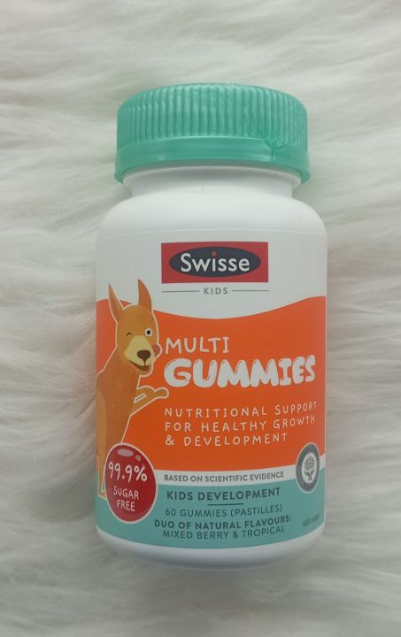 Swisse Kids Multi Gummies (Pastilles) For Health & Growth Development ...