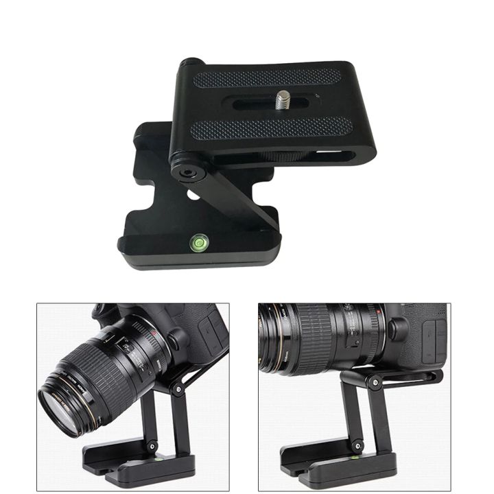 Folding Z Flex Tilt Tripod Plate Camera Stand Holder Bracket Tilt Head ...