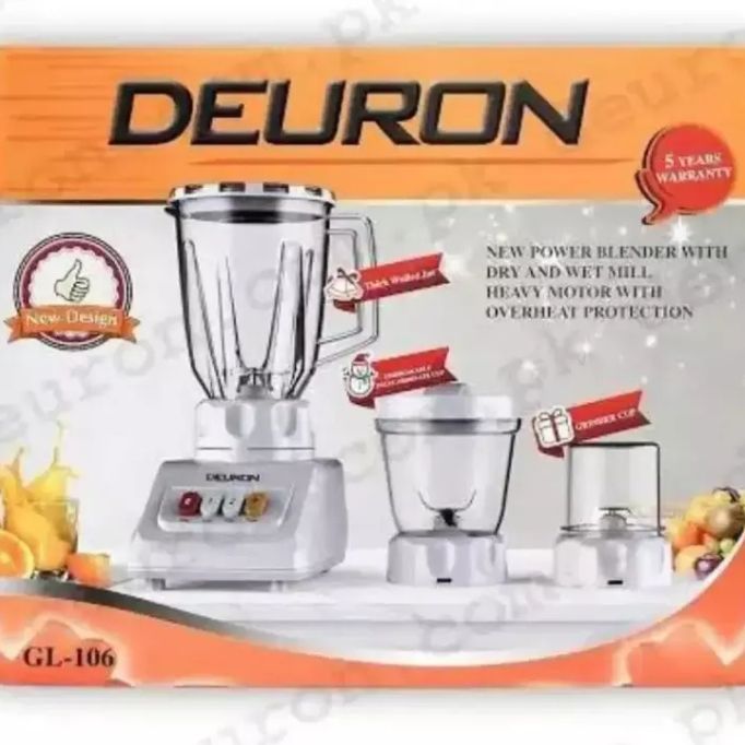 Deuron blender 3 in 1 grinderDeuron blender 3 in 1 grinder | Daraz.pk