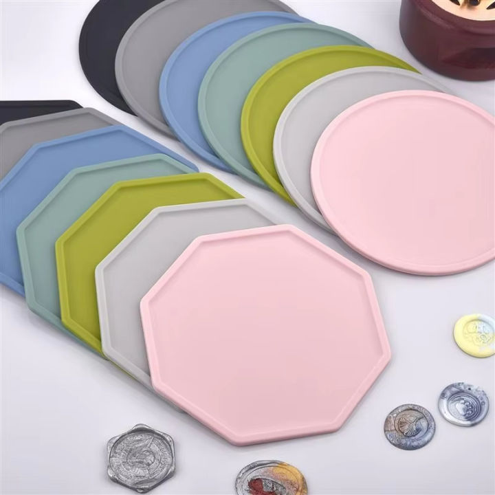 Silicone hexagon Sealing Wax Board Pad Wax Seal Fire Lacquer Mold Paint ...