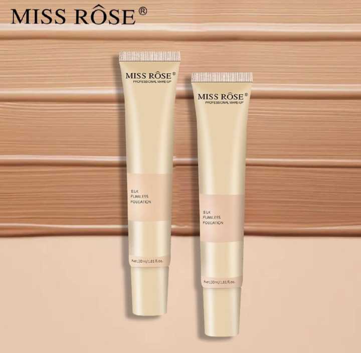 Miss Roose Silk Flawless Foundation · Light weight · Smooth texture ...