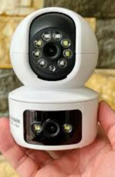 smart Wi-Fi dual lens dual colour home security Doom camera | Daraz.pk