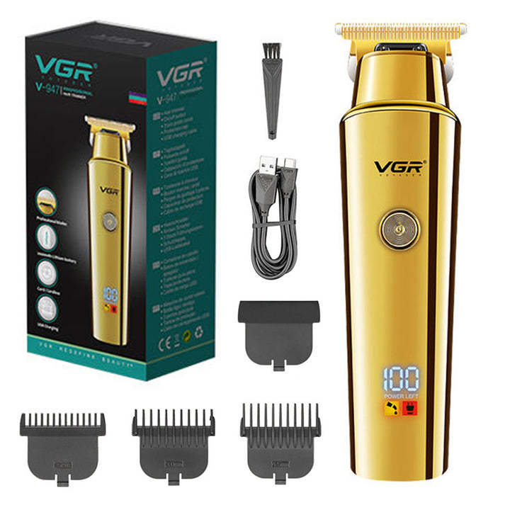 VGR V-947 Professional Electric Hair Trimmer Cordless Beard & Hair Clipper For Men Hair Cutter ...
