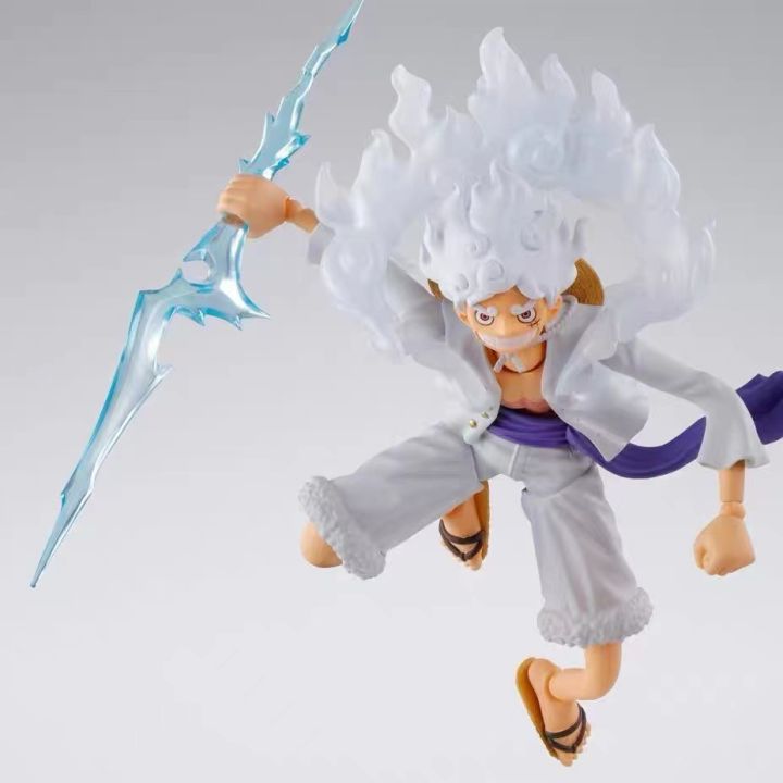 In Stock Bandai S.H.Figuarts SHF ONE PIECE MONKEY.D.LUFFY GEAR5 Model ...