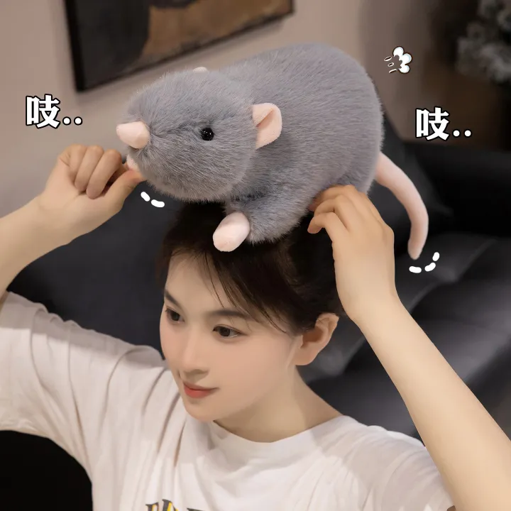 30/50/70/100cm Big Size New Soft Plush Simulation Mouse Doll Stuffed ...