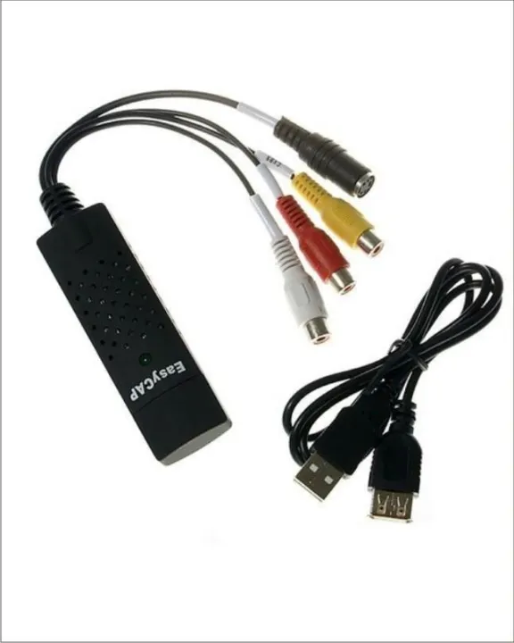 Easycap USB 2.0 Easy Cap Video TV DVD VHS DVR Capture Adapter | Daraz.pk