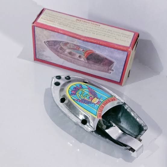 3 piece steam bot toy for kids / old vintage aesthetic ship | Daraz.pk