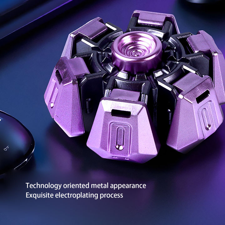 Children's creative fingertip mechanical gyroscope deformation mecha ...