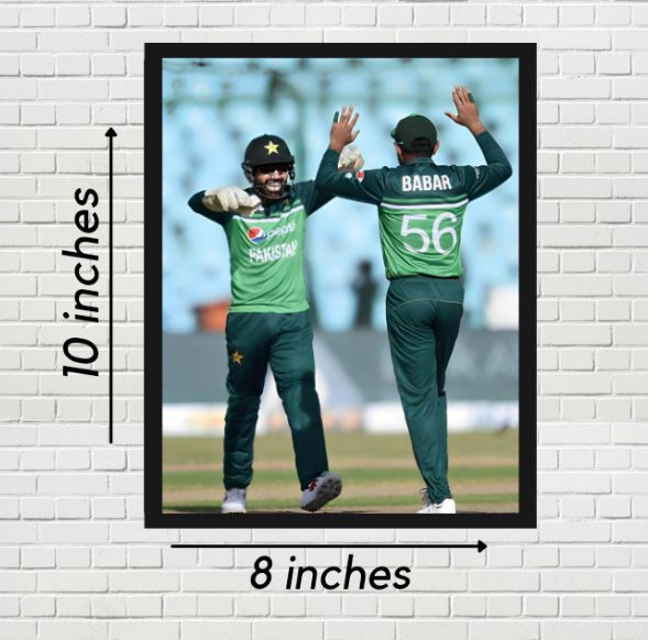 PCT BABAR AZAM AND RIZWAN PICTURE FRAME | Daraz.pk