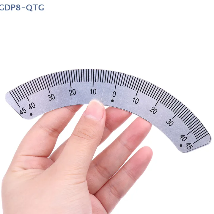 HOT! 1Pc Protractors Milling Machine Part - Angle Plate Scale Ruler 45 ...