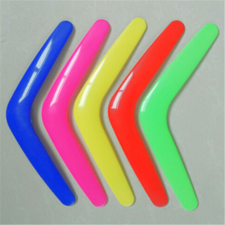 V Shape Boomerang Handmade Plastic Outdoor Fun Sports Luminous Outdoor ...