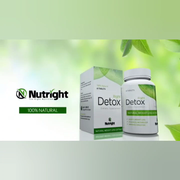 Nutright Original | Right Detox Tablets | For Men & Women | 100% Natural & Herbal Weight Loss ...