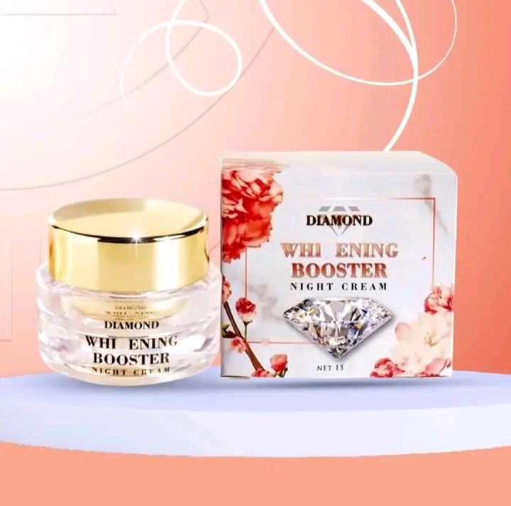 Diamond Whitening Boost*er Night Cream - 15gmq | Daraz.com.bd