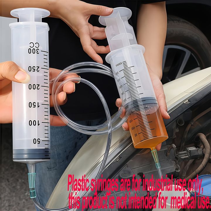 1 set of syringe type water suction/injection dual-use automotive tools ...