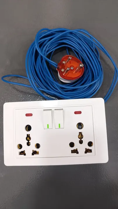 Custom Made Heavy Duty Multiplug (Hand made) Long Lasting 8 Pin / 2 ...