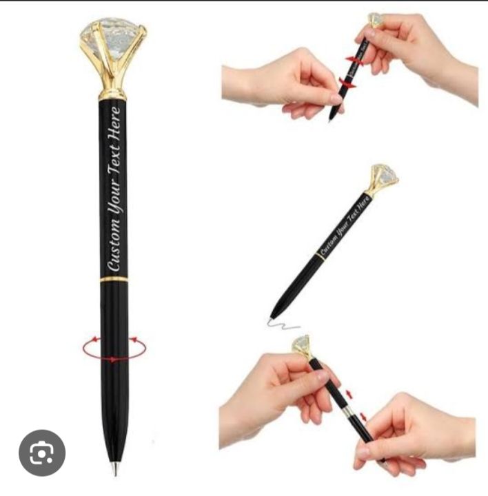 CUSTOMIZE YOUR NAME/ DIAMOND BALL PEN/ FANCY BALL PEN | Daraz.pk