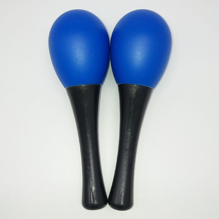2X Plastic Maracas Sand Hammer Rattle Shaker Percussion Musical ...