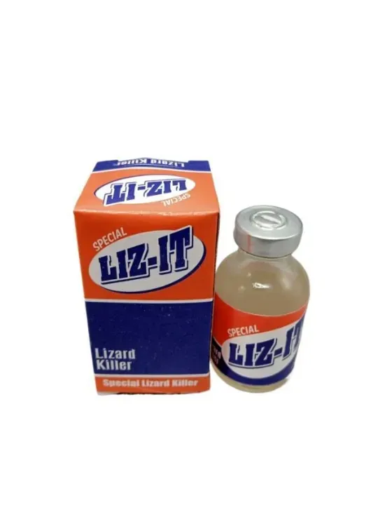 Liz It Killer 20ml | Instant & Fast-Acting Lizard Killer Spray Solution ...