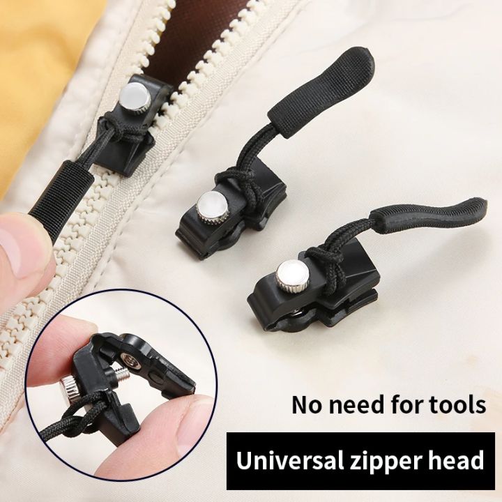 Universal Detachable Metal Zipper Slider Puller Detachable Instant ...