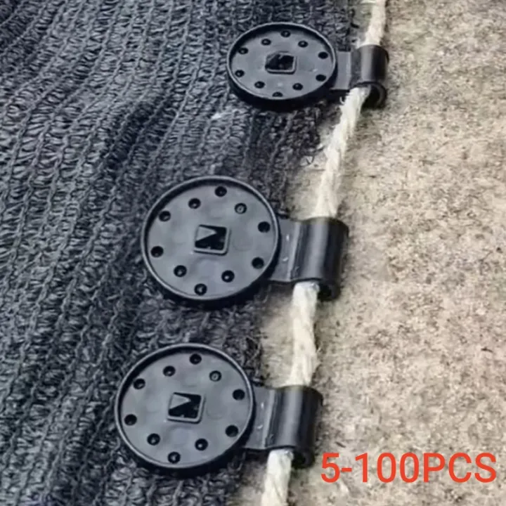 5-100pcs Awning Plastic Clips ummer Shade Cloth Net Clip Removable ...