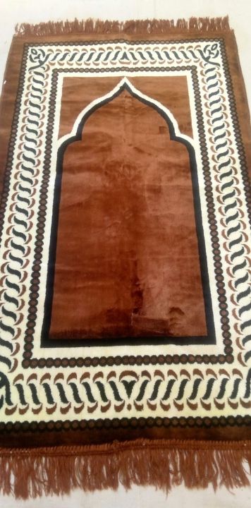 Jai namaz| Traditional prayer mat| Prayer Pug| janamaz| Musallah| Soft ...