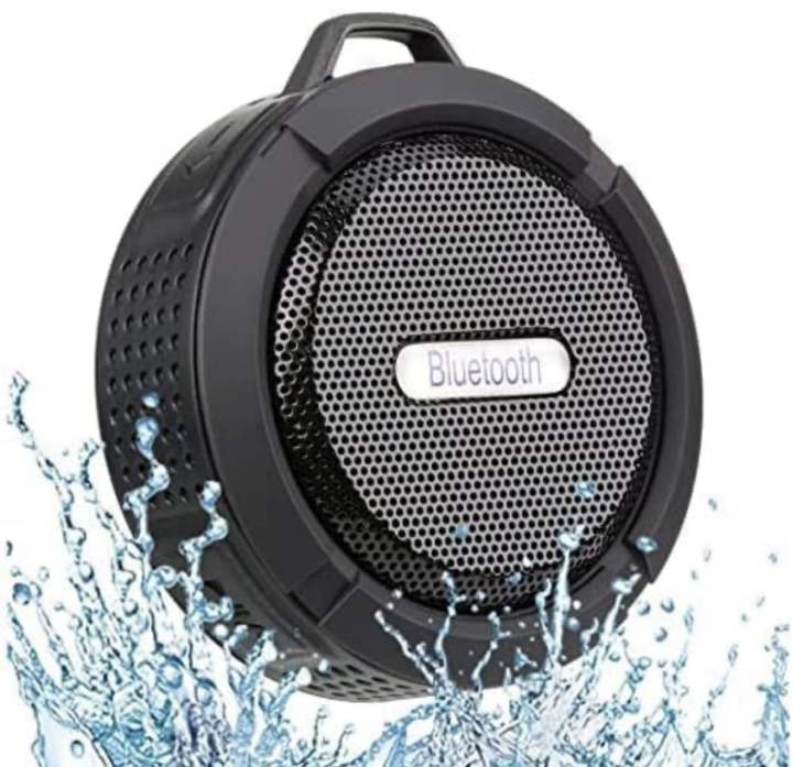 Mini Shower Speakers, IP65 Waterproof Bluetooth Portable Speakers and ...