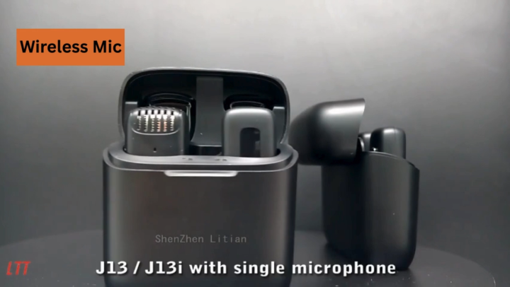 Double Wireless Lavalier Microphone J13/J13i Compatible for Type C and ...