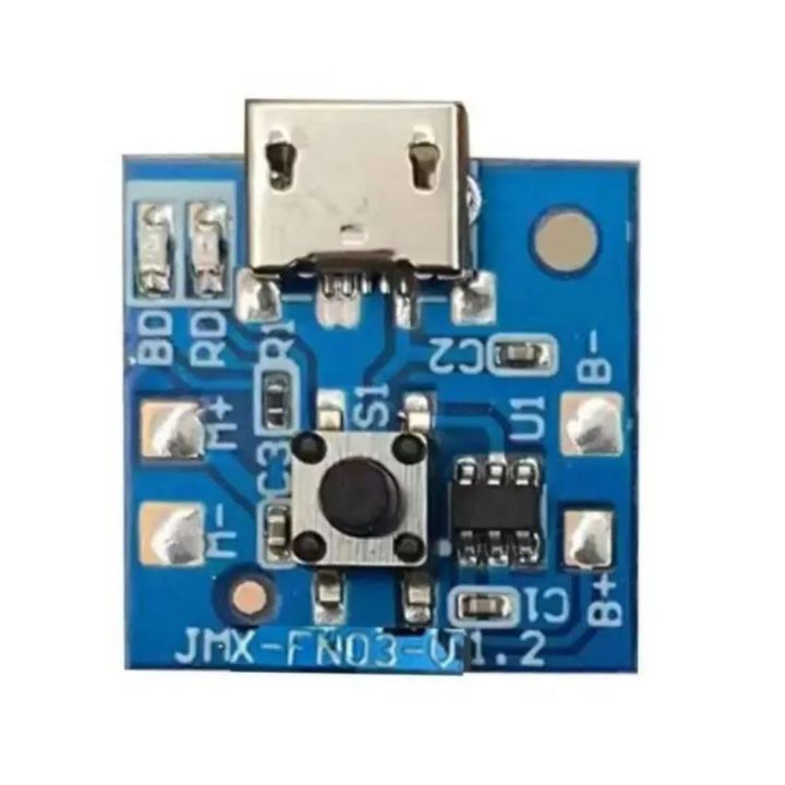 Mini DC Rechargeable Fan Circuit Board with 3 Level Speed Control and ...