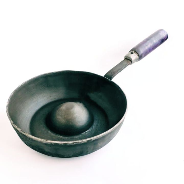 Iron Fry Pan Sel Roti Tai Bread Maker ( Heavy ) - 21.2 Cm - 1.560 Kg ...