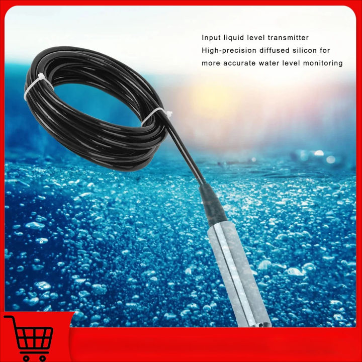 24VDC 4‑20mA Output Liquid Level Transmitter Level Sensor TL‑136 Liquid ...