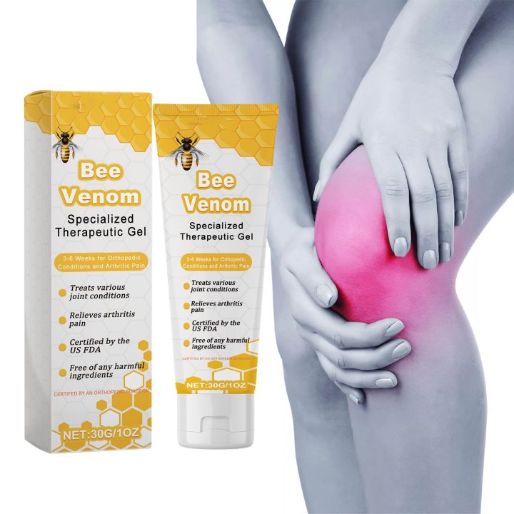 30G Relieve Knee Pain Bee Treatment Gel Joint Pain Cream Gel ...