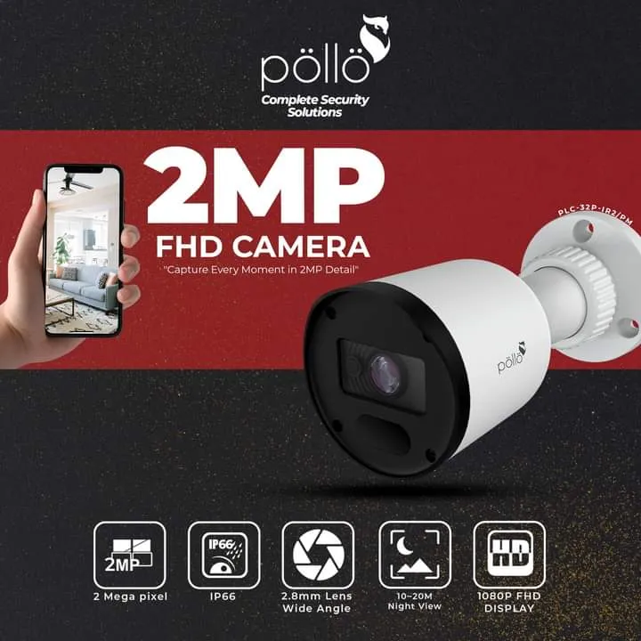 pollo 2Mp night vision camera | Daraz.pk