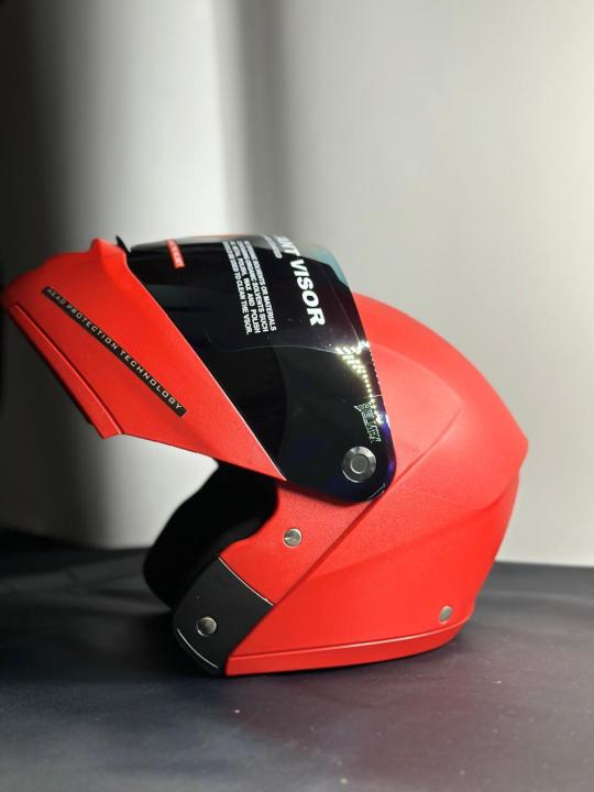 HELMEX HELMET FLIP UP SKRETCH LESS BODY | Daraz.pk