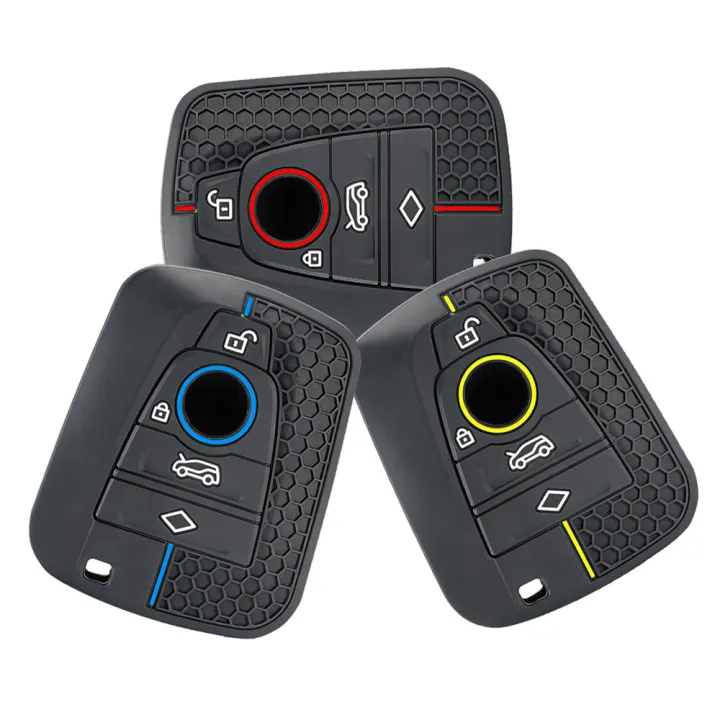 Silicone Car Smart Remote Key Case Cover For BMW I3 I8 Series Car ...