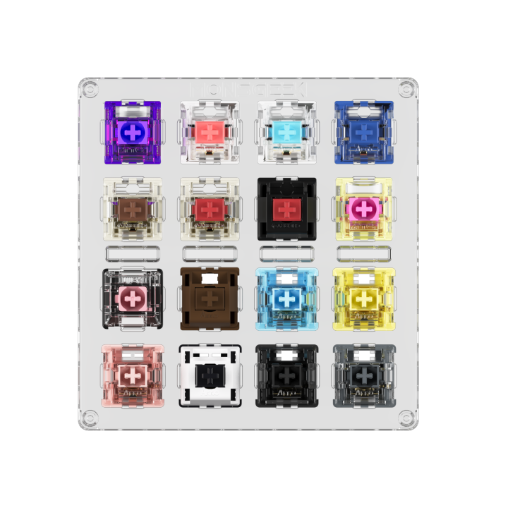 Akko x MonsGeek Acrylic 16-key Switch Tester Linear/Tactile/Clicky ...