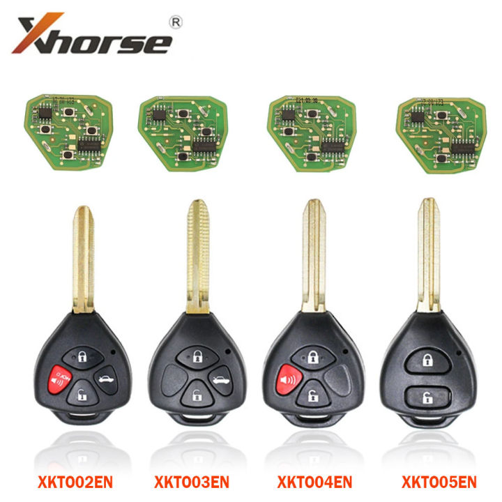 Xhorse Wired Remote Key XKTO02EN XKTO03EN XKTO04EN XKTO05EN Universal ...