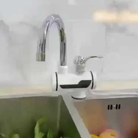 Electric Geyser Instant Hot Water Tap Heating Faucet, Electric Water ...