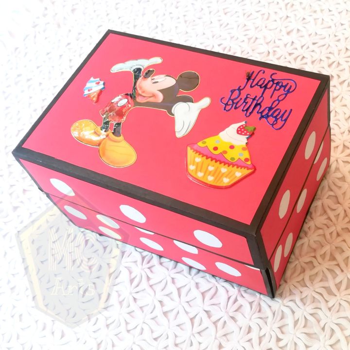 Explosion mickey mouse chocolate gift box for children | Daraz.lk