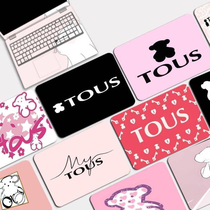 Classic Jewelry Logo T-Tous Animation Keyboard Mat Table Mat Students ...