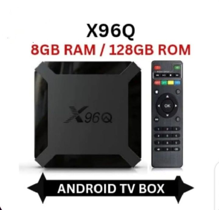 X96Q | 8GB-128GB | Android 15 | 4K Resolution | Android TV Box | Daraz.pk