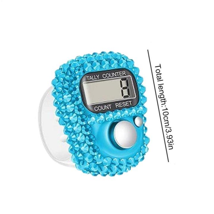 Finger Counter Clicker Ring Hand Clicker Counter Digital Finger Tally ...