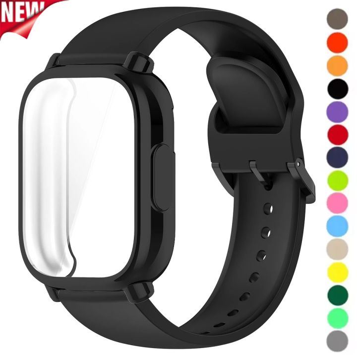 Protector Case+Silicone Strap For Xiaomi Redmi Watch 5 active/5 Lite ...