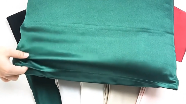 Elegant Satin Silk Pillowcase | Soft Envelope Closure Pillow Covers ...